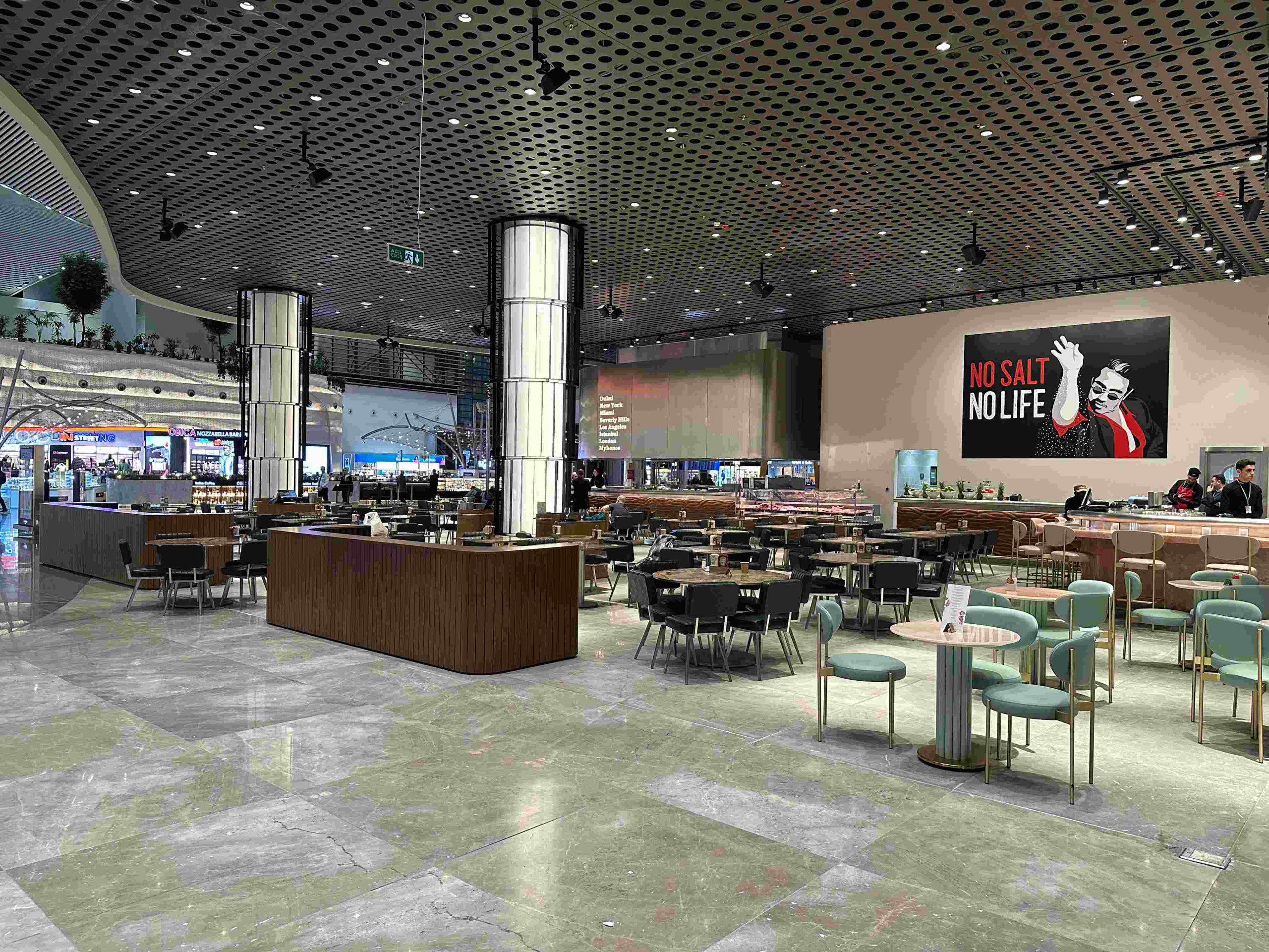 SALTBAE ISTANBUL AIRPORT - Leta Sandalye ️